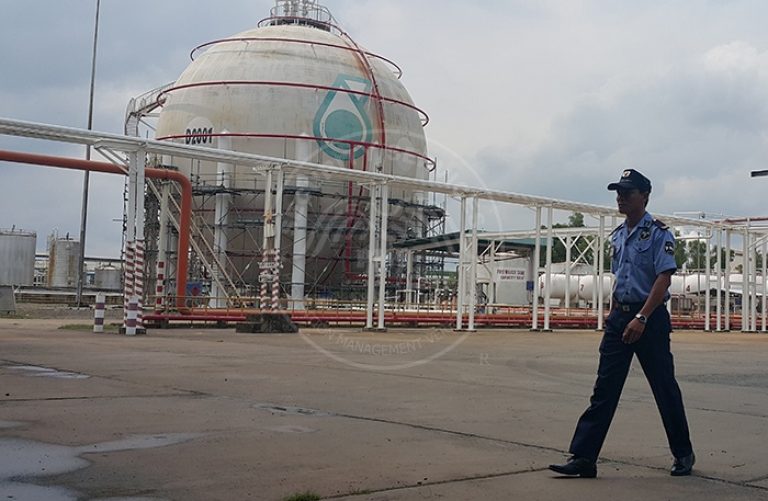 The Security Guard Positions In Factory - PMV